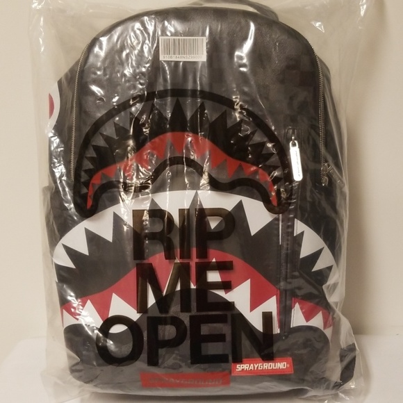 Sprayground | Bags | Sprayground Lv Shark Leather Backpack Nwt | Poshmark